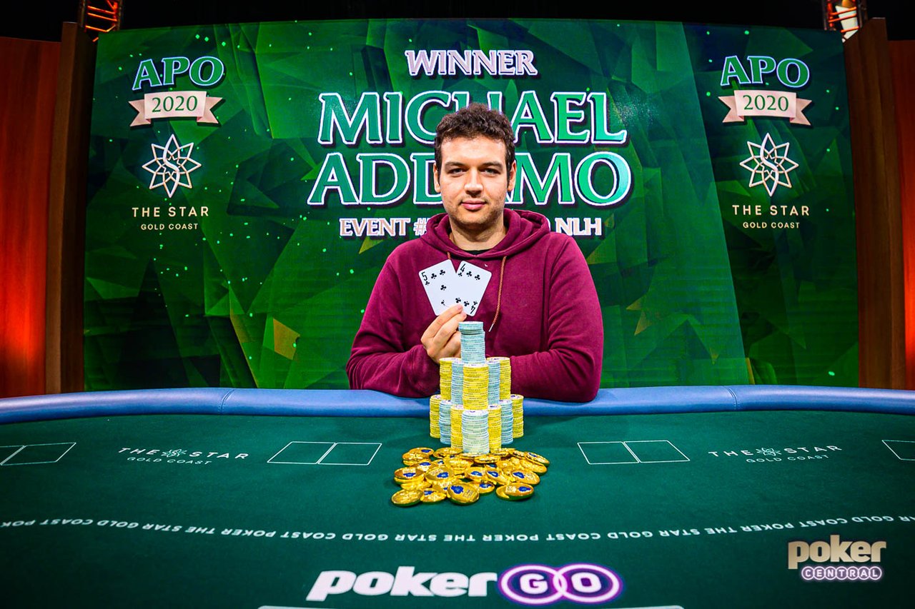 Stephen Chidwick Wins Australian Poker Open - Michael Addamo Wins $100k ...
