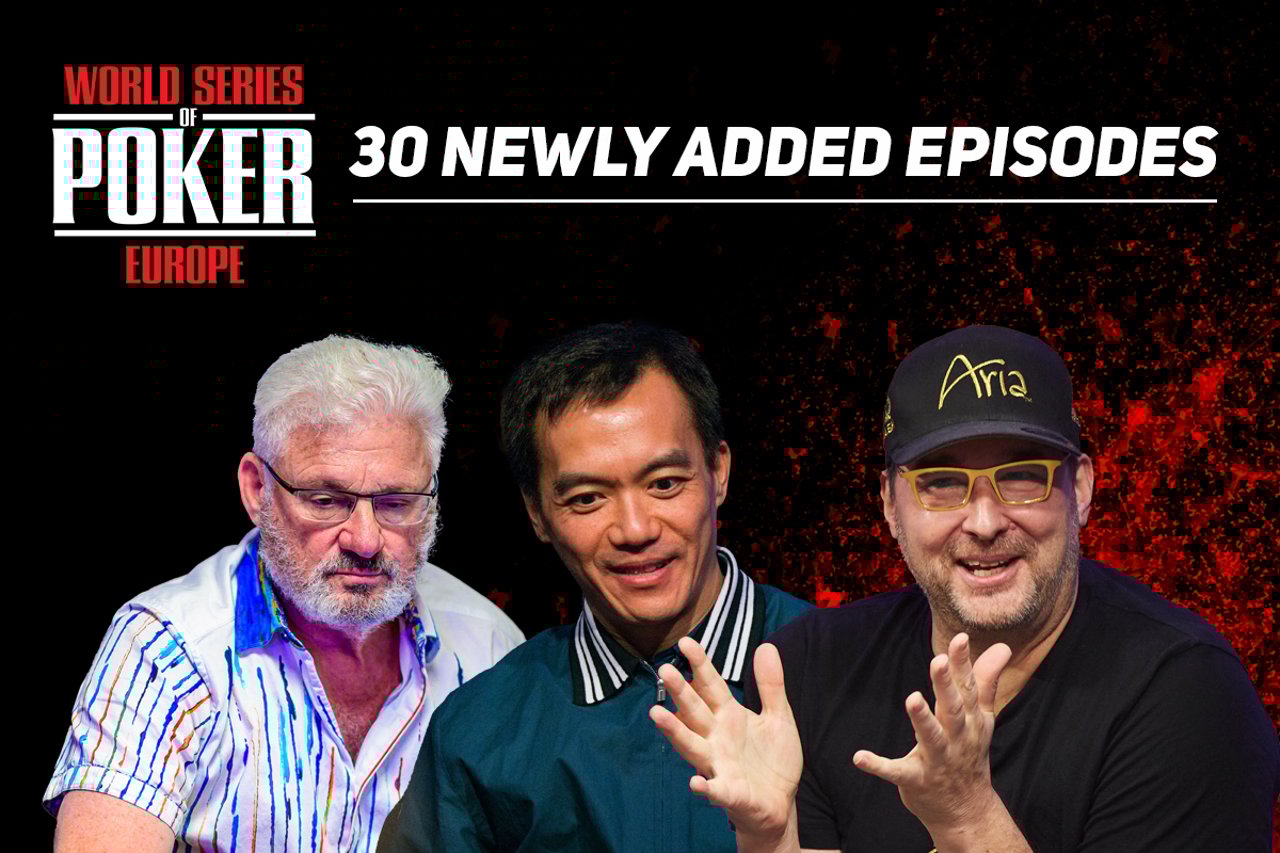 WSOP Europe Episodes Now Available on PokerGO | PGT