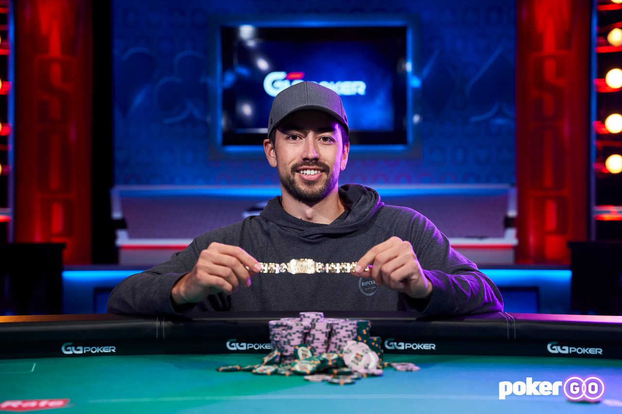 Tyler Cornell's First Live Tournament Win Is a WSOP Gold Bracelet | PGT