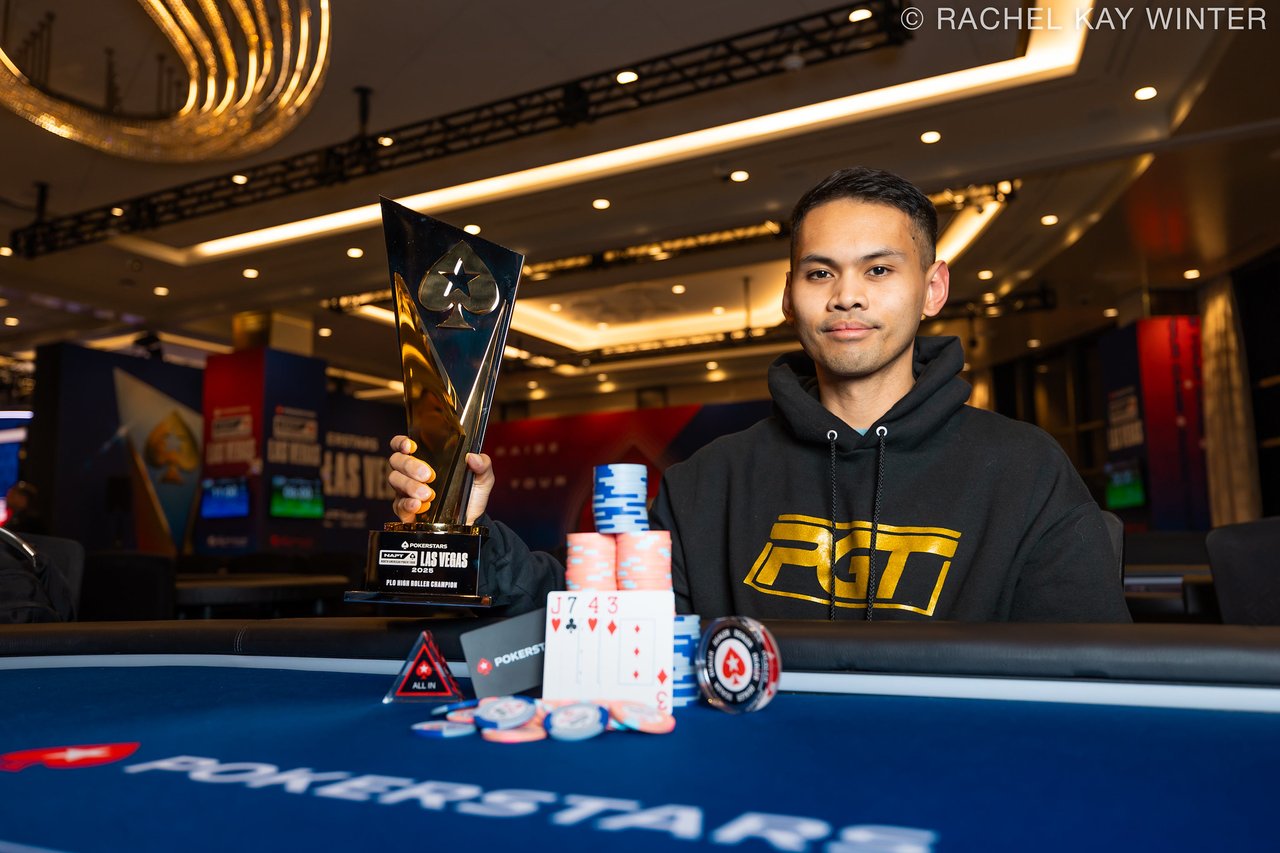 Sean Rafael Wins 1st PGT Title in NAPT Las Vegas $25K PLO High Roller | PGT