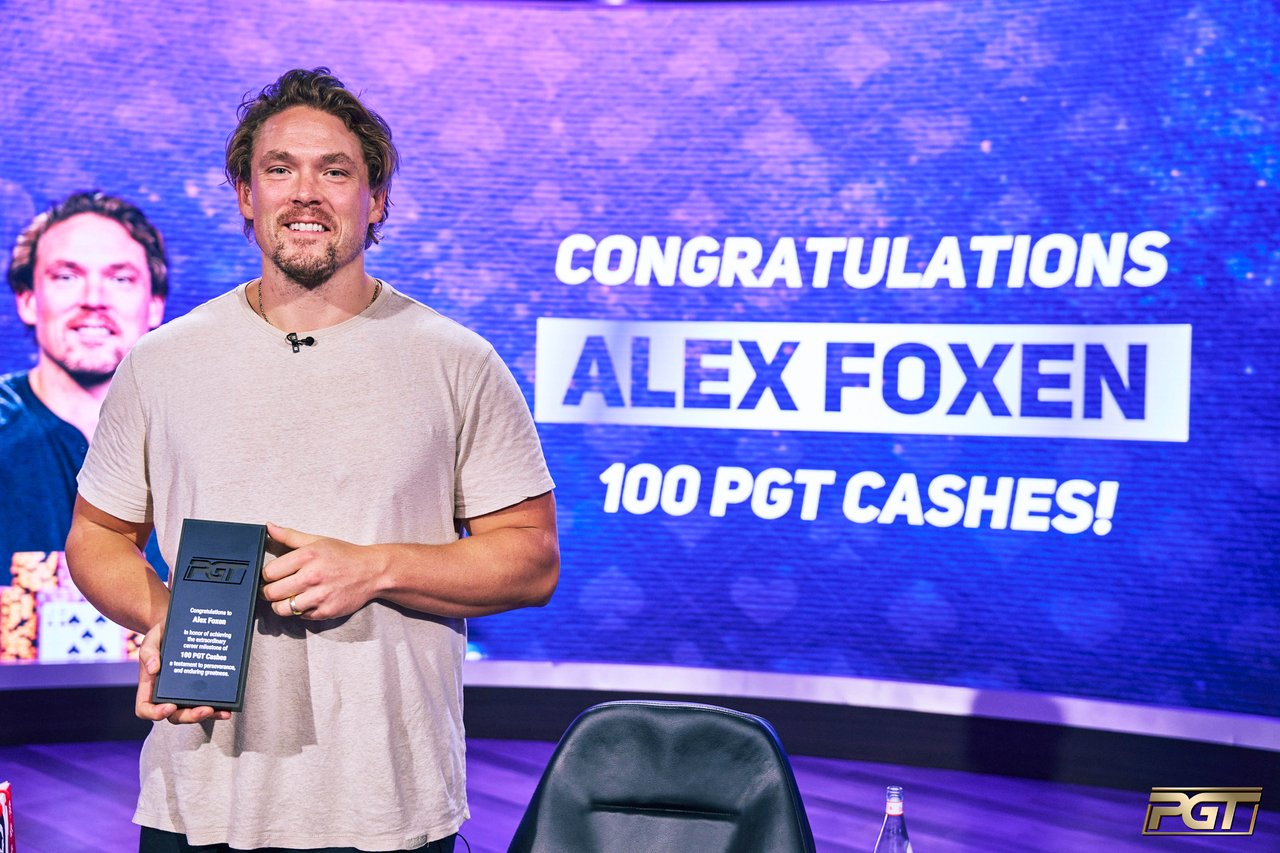 Alex Foxen First To Reach 100 Career PGT Cashes | PGT