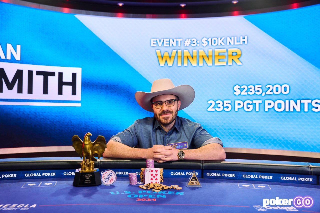 Dan Smith Emerges Victorious in Event #3: $10,100 No-Limit Hold'em | PGT