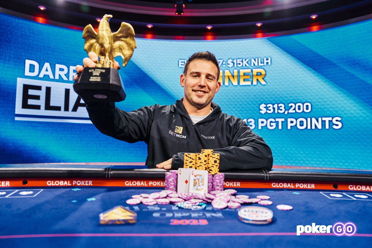 Darren Elias Wins 2023 U.S. Poker Open Event #7 ($313,200) | PGT