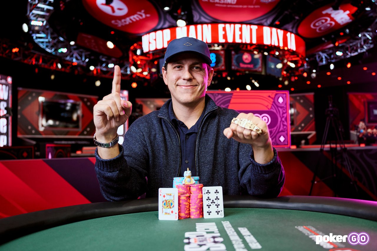 Matthew Lambrecht Wins 1st WSOP Bracelet in $10K Mystery Bounty | PGT