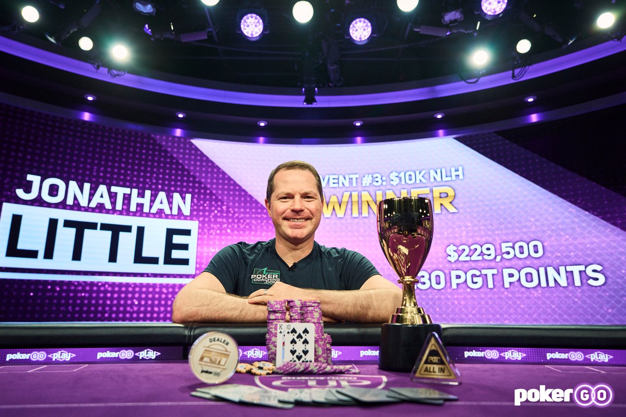 Jonathan Little Wins Event #3: $10,100 No-Limit Hold'em for $229,500 | PGT