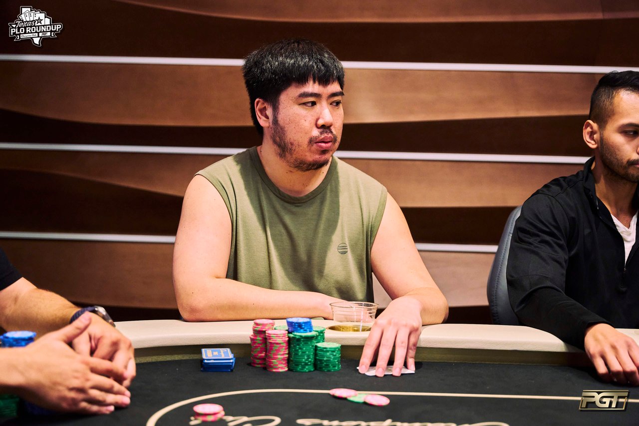 Lawrence Chang Leads The Final Table of the Texas PLO Roundup $3,300 ...
