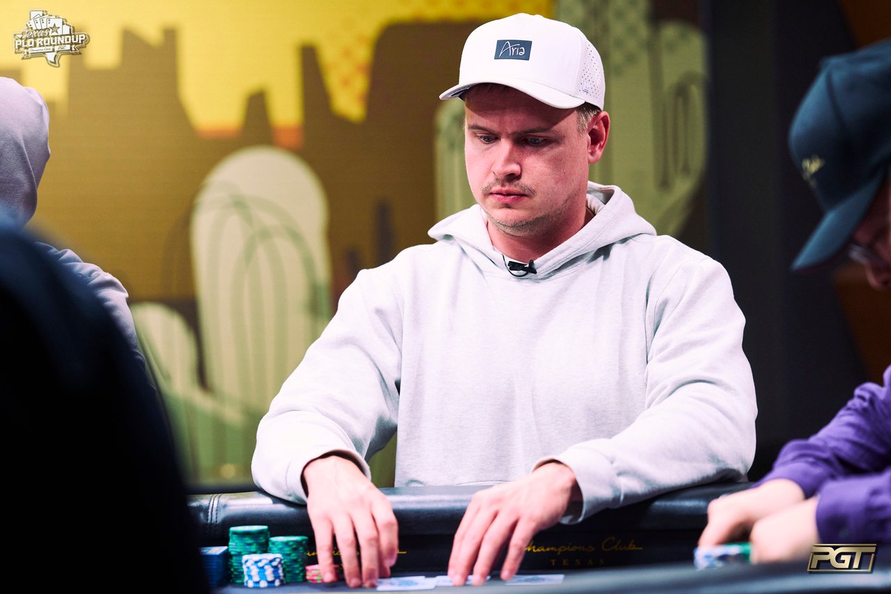 Stephen Hubbard Leads Texas PLO Roundup Main Event Final Table | PGT