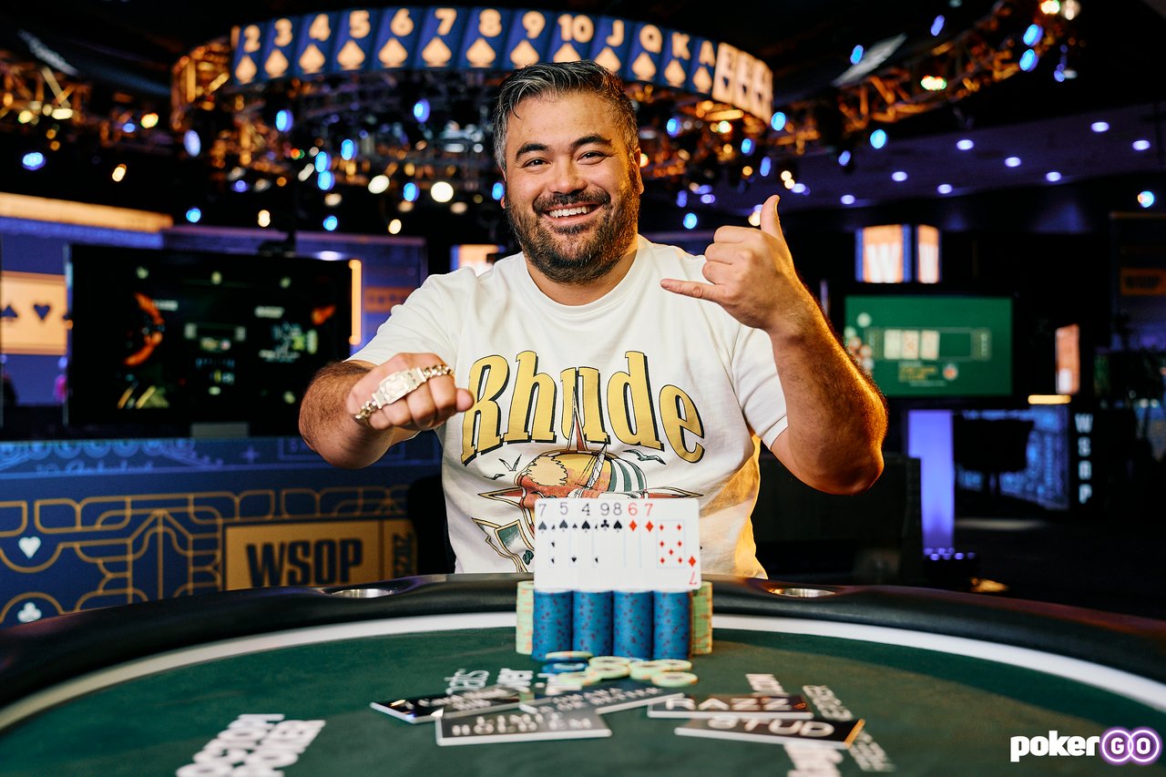 Kristopher Tong Wins WSOP $10,000 H.O.R.S.E. for 1st Bracelet | PGT