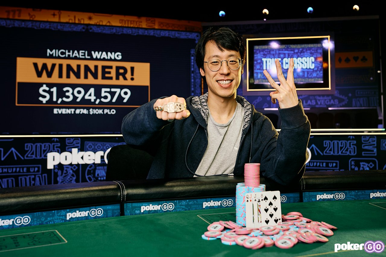 Michael Wang Wins 3rd WSOP Bracelet in $10k PLO Championship | PGT